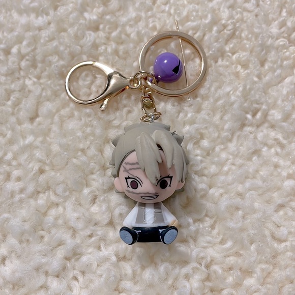 Accessories | Demon Slayer Chibi Keychain With Bell Sanemi Shinazugawa ...